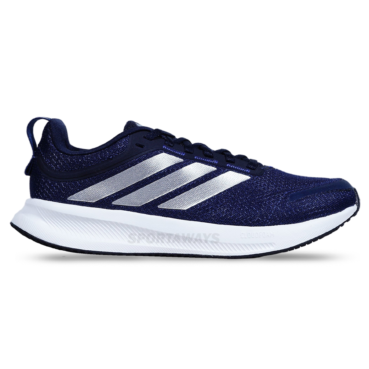 Sepatu Running Adidas Runblaze M JQ0631 - Dark Blue/Silver Metallic ...